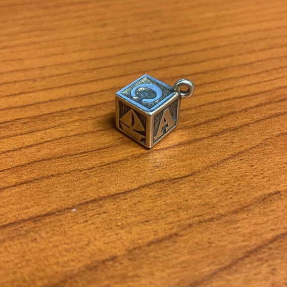 James Avery | Jewelry | Retired James Avery Wooden Abc Block | Poshmark